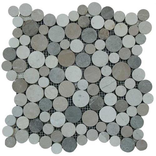 StandardTile Botany Bay Pebbles - Coin Series – Timeless Tile NYC