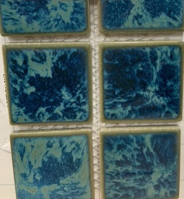 Reflection Series-Gulf Blue 2" x 2" – Timeless Tile NYC
