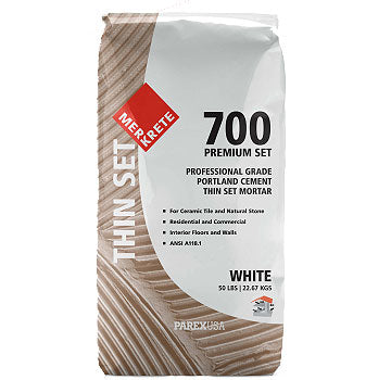 Merkrete 700 Thinset 50lbs – Timeless Tile NYC