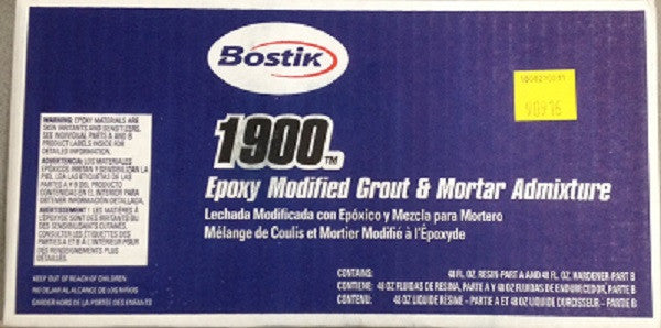 Bostik 1900 Epoxy Modified Grout & Mortar Admixture Bostik1900-Epoxy ...